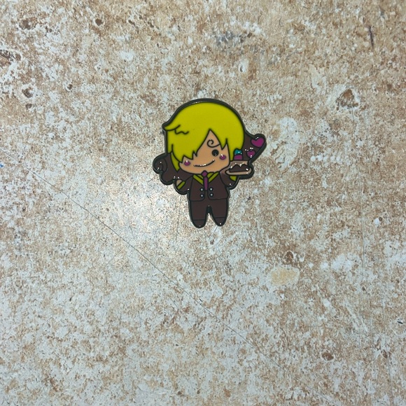 Accessories | One Piece Chibi Sanji Pin | Poshmark